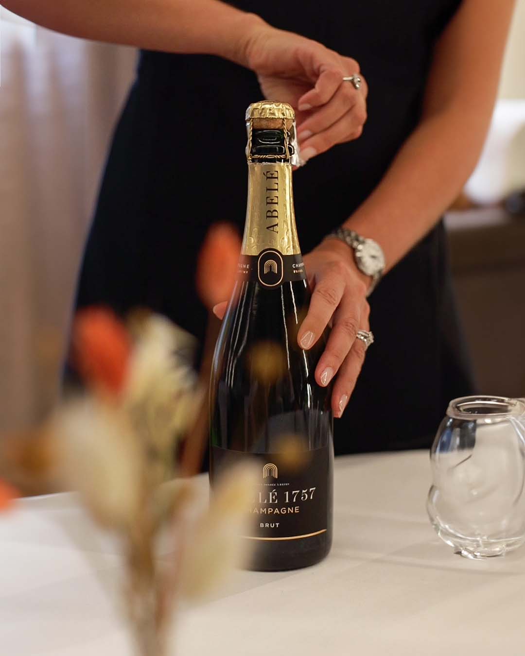 The Art of Champagne Service by Abelé 1757